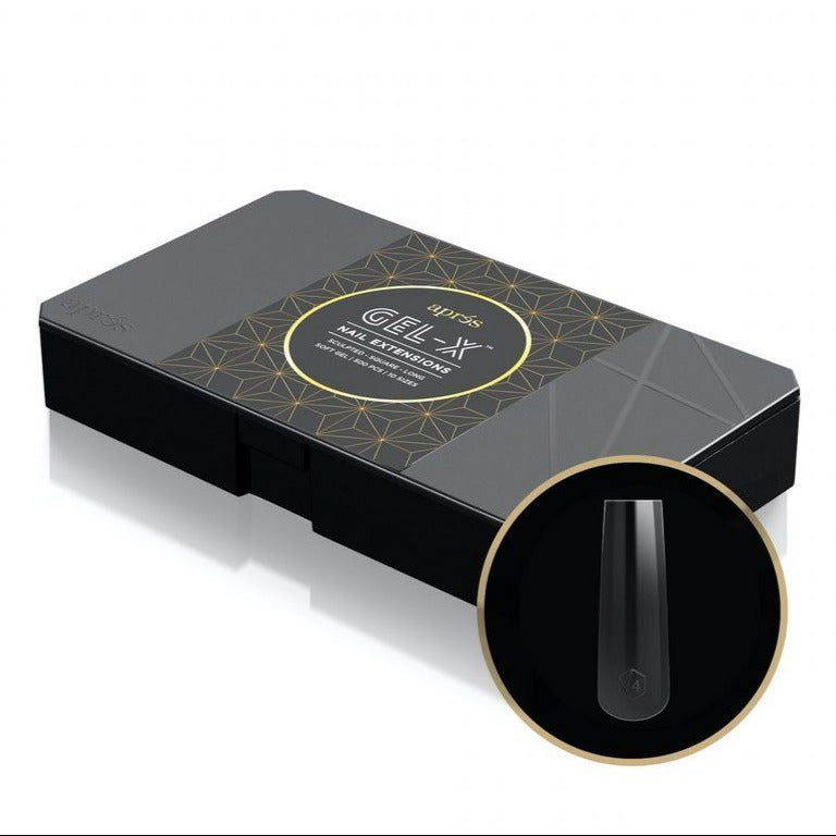 Apres - Gel X Tips Box - Sculpted Square (S, M, L, XL)